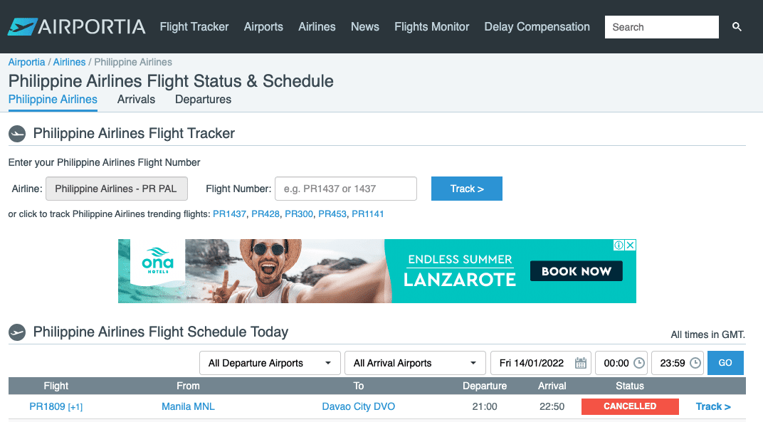 Philippine Airlines Flight Status: How To Get The Latest Updates Click Here